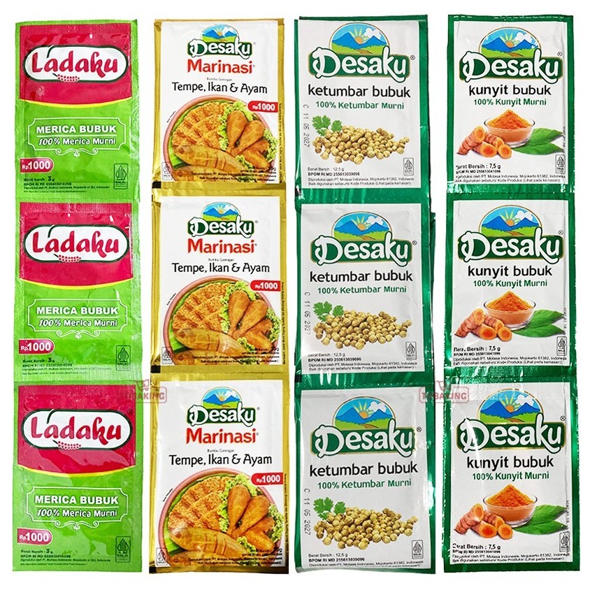 Jual [Jual per Renceng] DESAKU Marinasi / Ketumbar / Kunyit / Ladaku ...