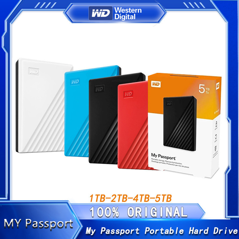 Jual Western Digital WD 5TB My Passport Portable External Hard Drive ...