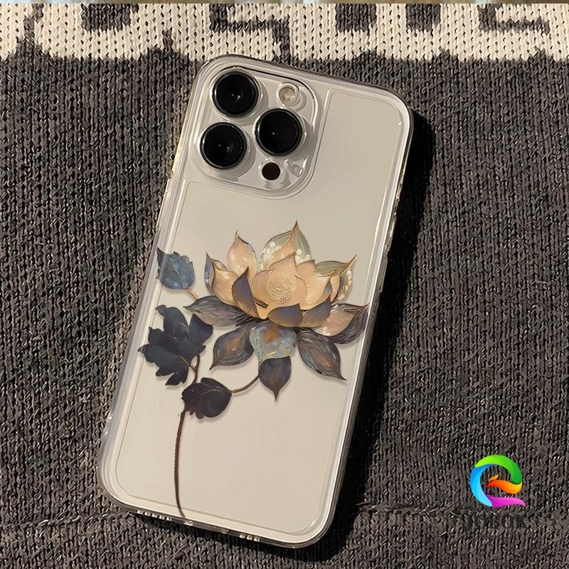 Jual Casing Iphone Bunga Kembang Aesthetic Case Bening Clear Case ...