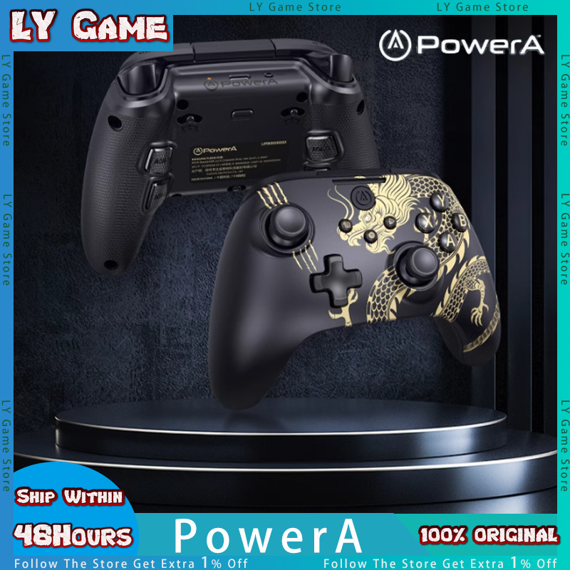 Jual PowerA Battle Dragon Bluetooth Wireless Gamepad Xbox Joystick Dual ...