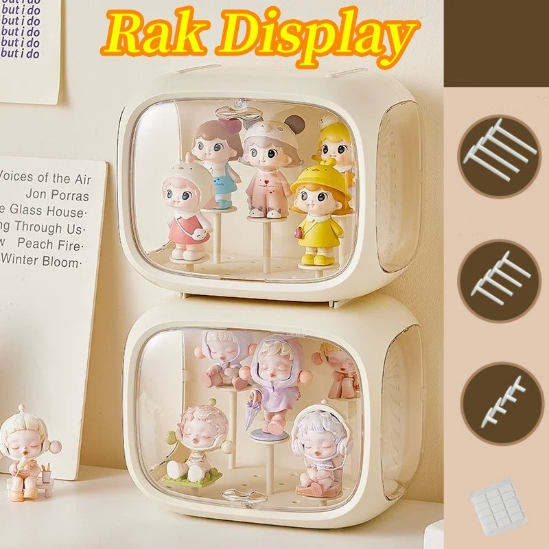 Jual Rak Display Mainan /Gantung Rak Pajangan /Clear Acrylic Display ...