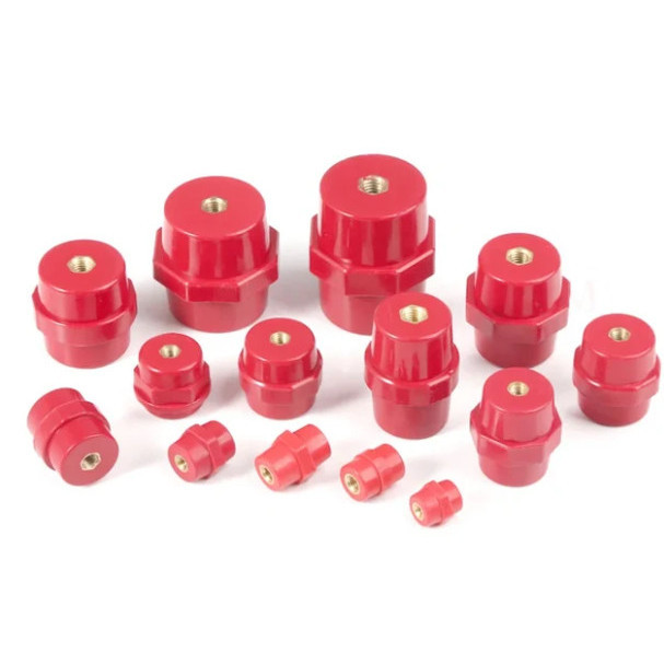 Jual ISOLATOR BUSBAR HOLDER SM 20 25 30 40 50 60 INSULATOR MERAH BUS ...