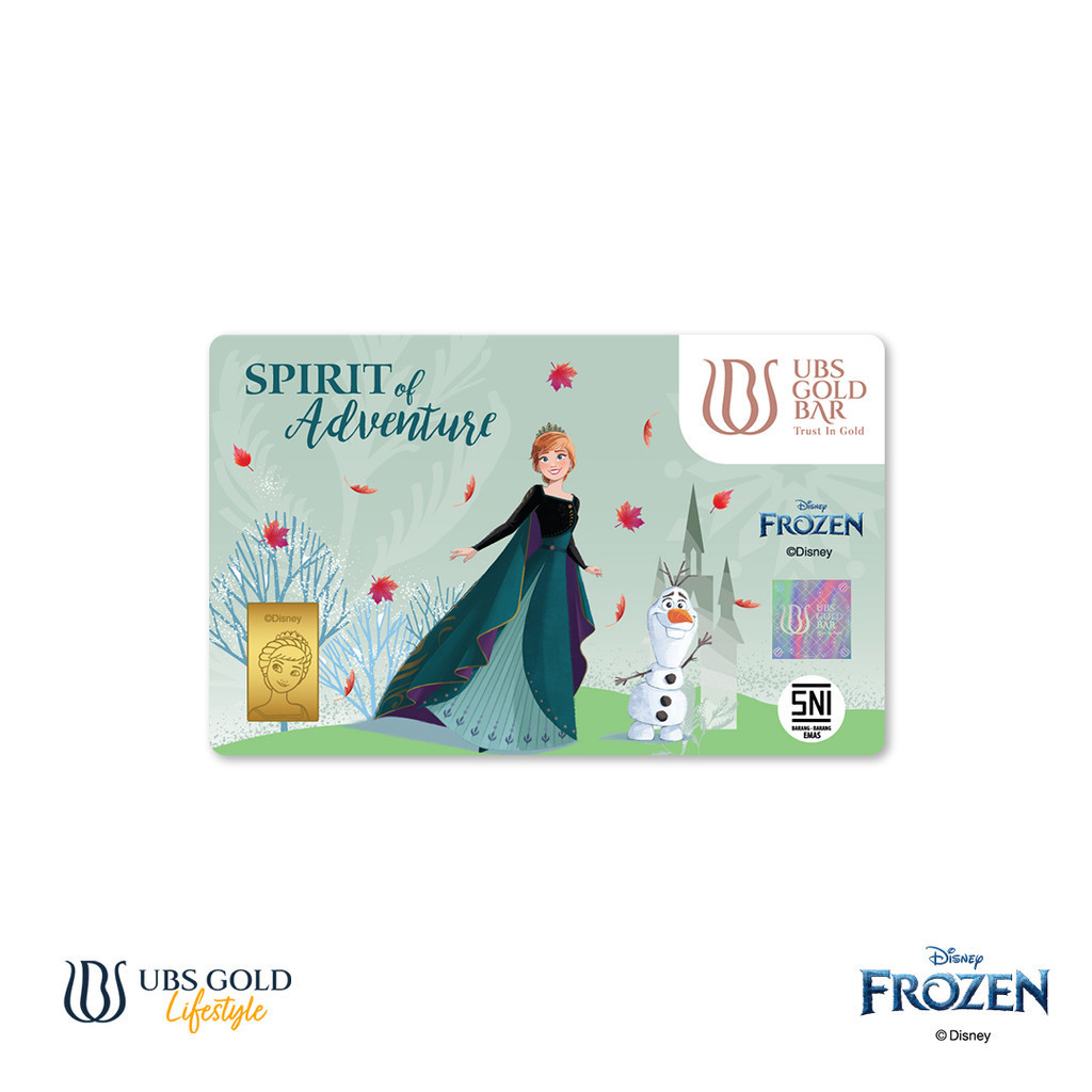 Jual UBS Gold Logam Mulia Disney Frozen Anna 1 Gr | Shopee Indonesia
