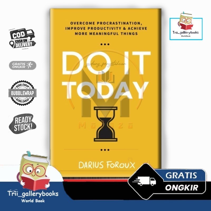 Jual Do It Today - Darius Foroux (English) | Shopee Indonesia