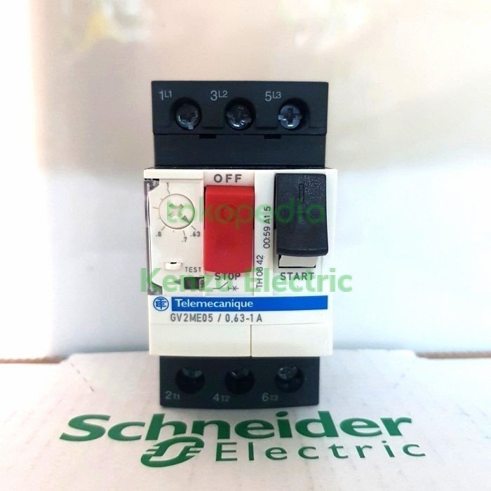 Jual SP45 Motor Circuit Breaker GV2ME05 0.37kW TELEMECANIQUE | Shopee ...