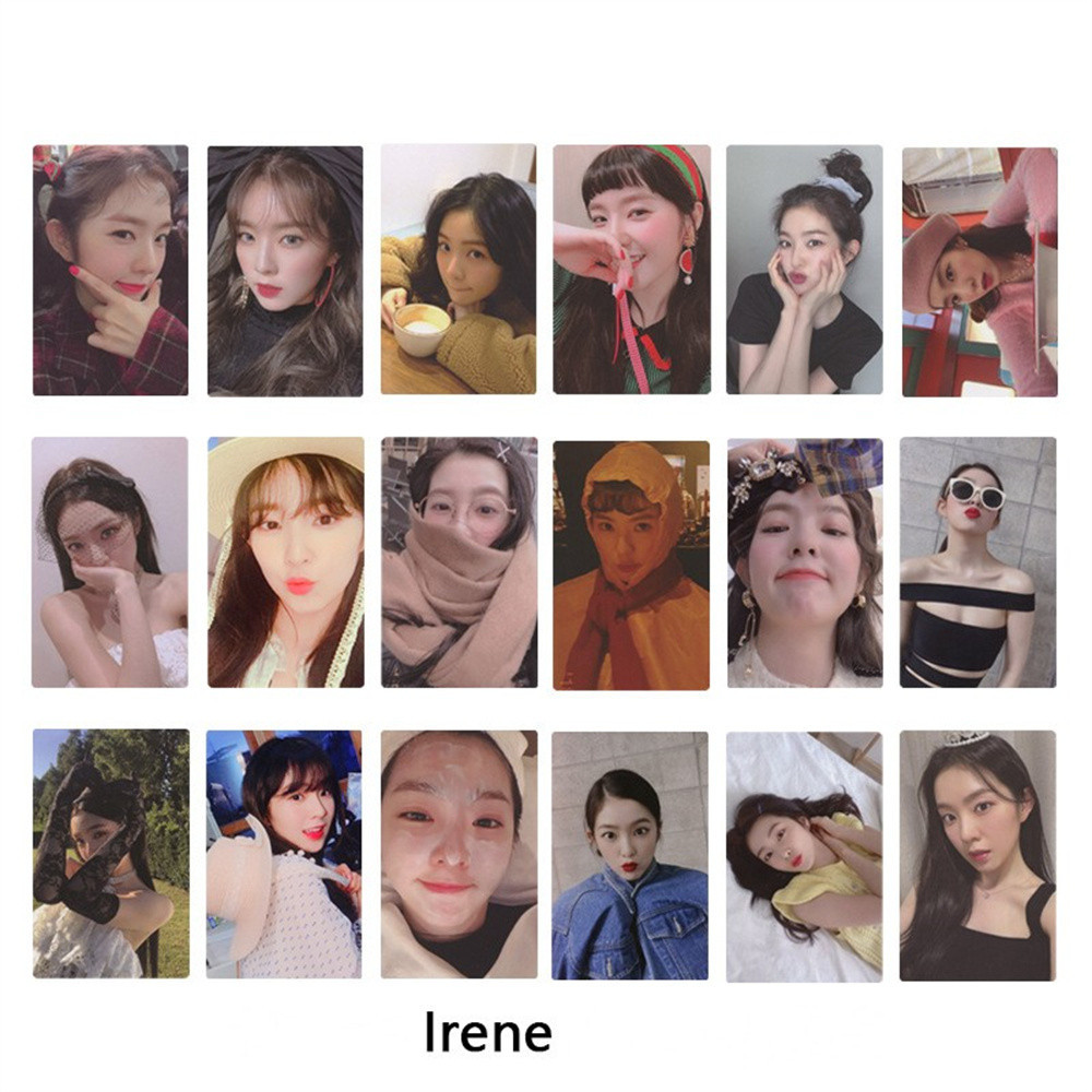 Jual Kpop Idols Irene Personal Selfie Photo Cards 9pcs/Set High Quality ...