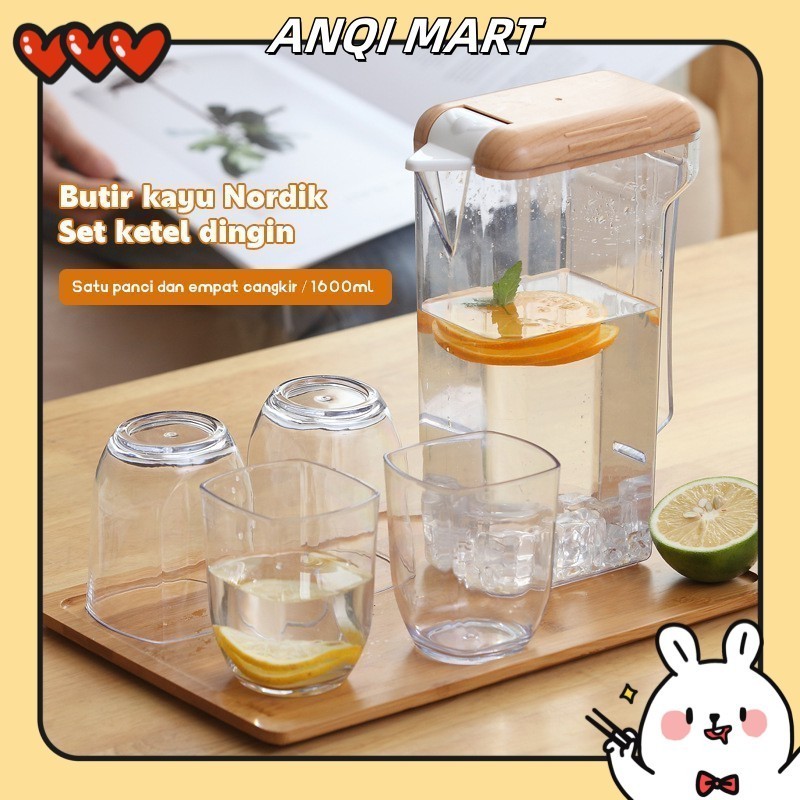 Jual [SHIP in 24H] Teko Air Panas Dan Dingin set dengan Cangkir / Teko ...