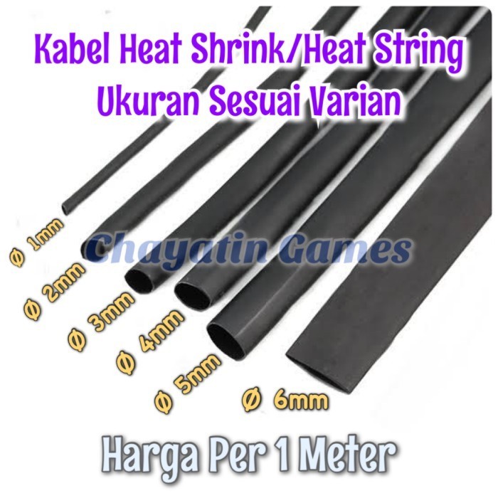 Jual Kabel Heat Shrink - Heat String - Kabel Pelindung - Kabel Bakar ...