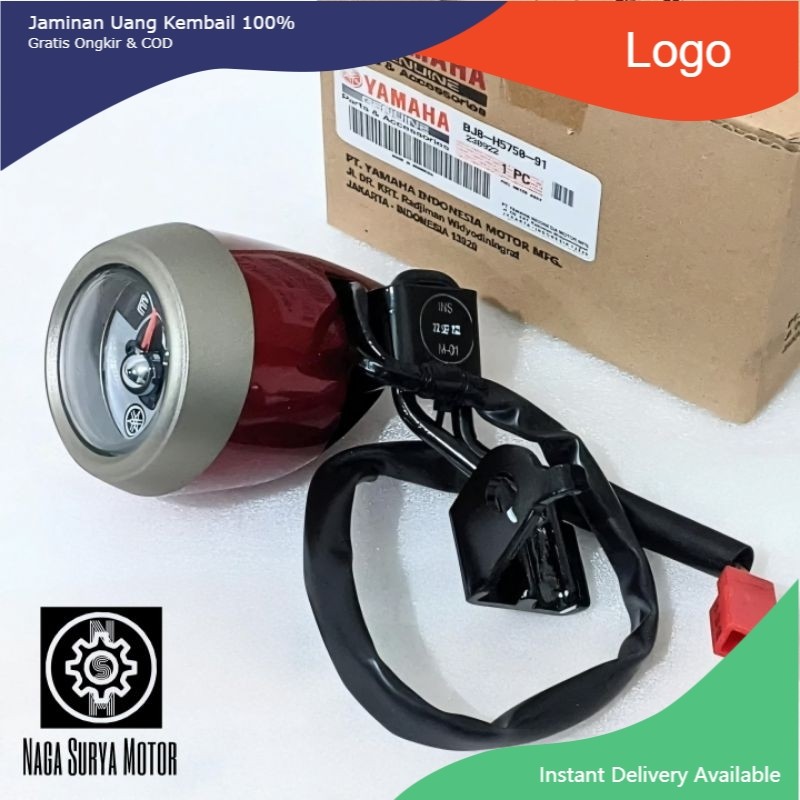 Jual Fuel meter Yamaha Fino BJ8-H5750-91 ORI YGP | Shopee Indonesia