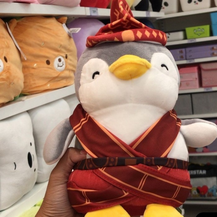 Jual miniso pen pen penguin plush Doll boneka karakter binatang mainan ...