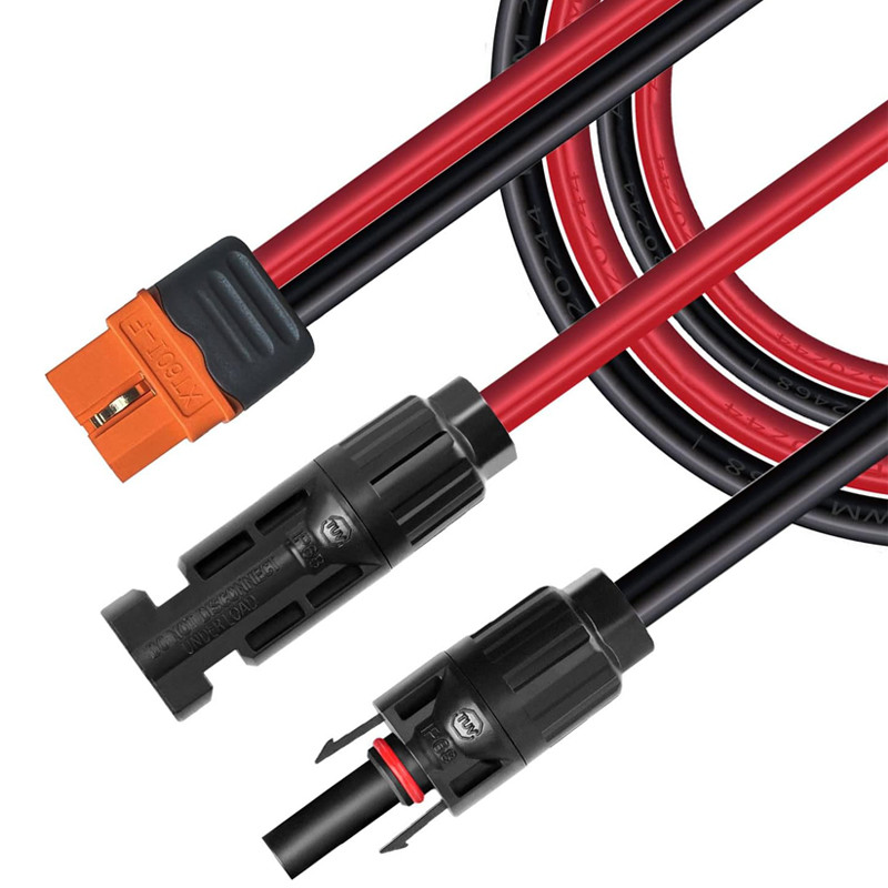 Jual Solar Charging Cable Solar Panel to XT60i Extension Cord Suit for ...