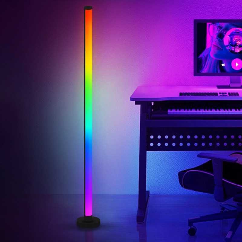 Jual Lampu Stand Lantai Smart LED Standing Lamp Corner RGB with Remote ...