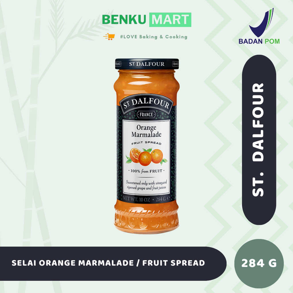 Jual Selai St. Dalfour Orange Marmalade Jam Fruit Spread 10 Oz | 284 Gr ...