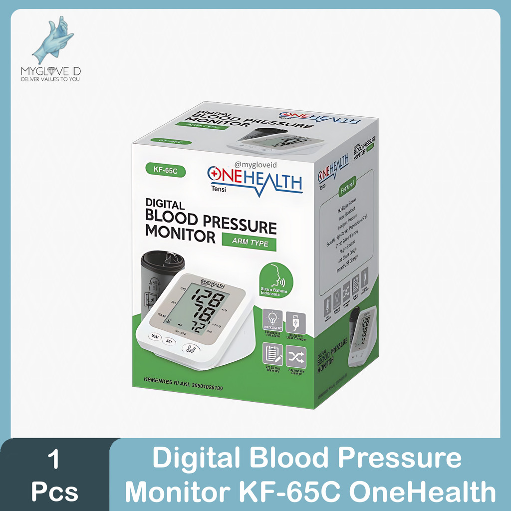 Jual Tensimeter Digital / Alat Cek Tensi Tekanan Darah Digital KF-65C ...
