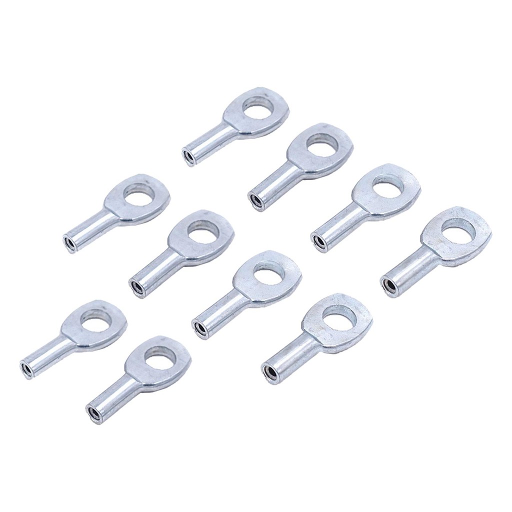 Jual 10 Pcs Steel Wire Rope Eyelets Heavy Duty Gym Equipment Parts ...