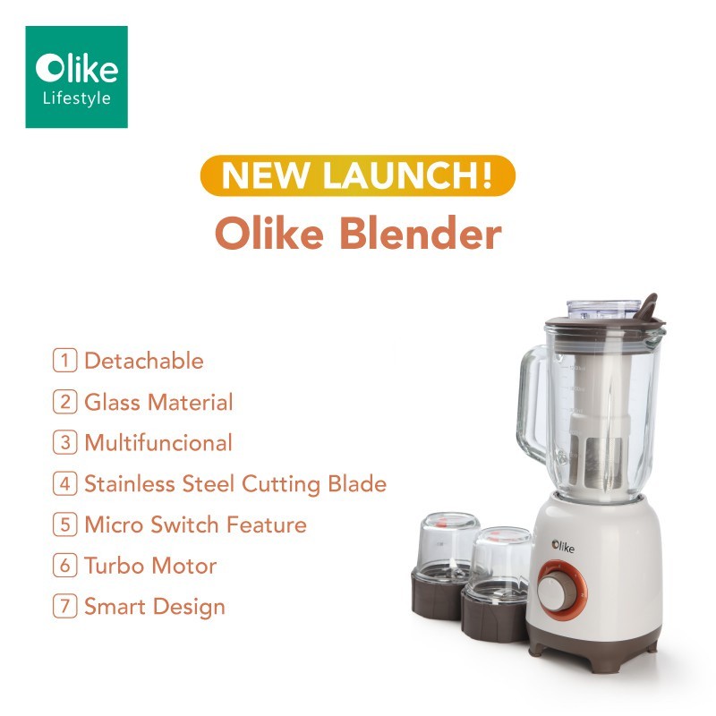 Jual BLENDER OLIKE - GARANSI RESMI | Shopee Indonesia