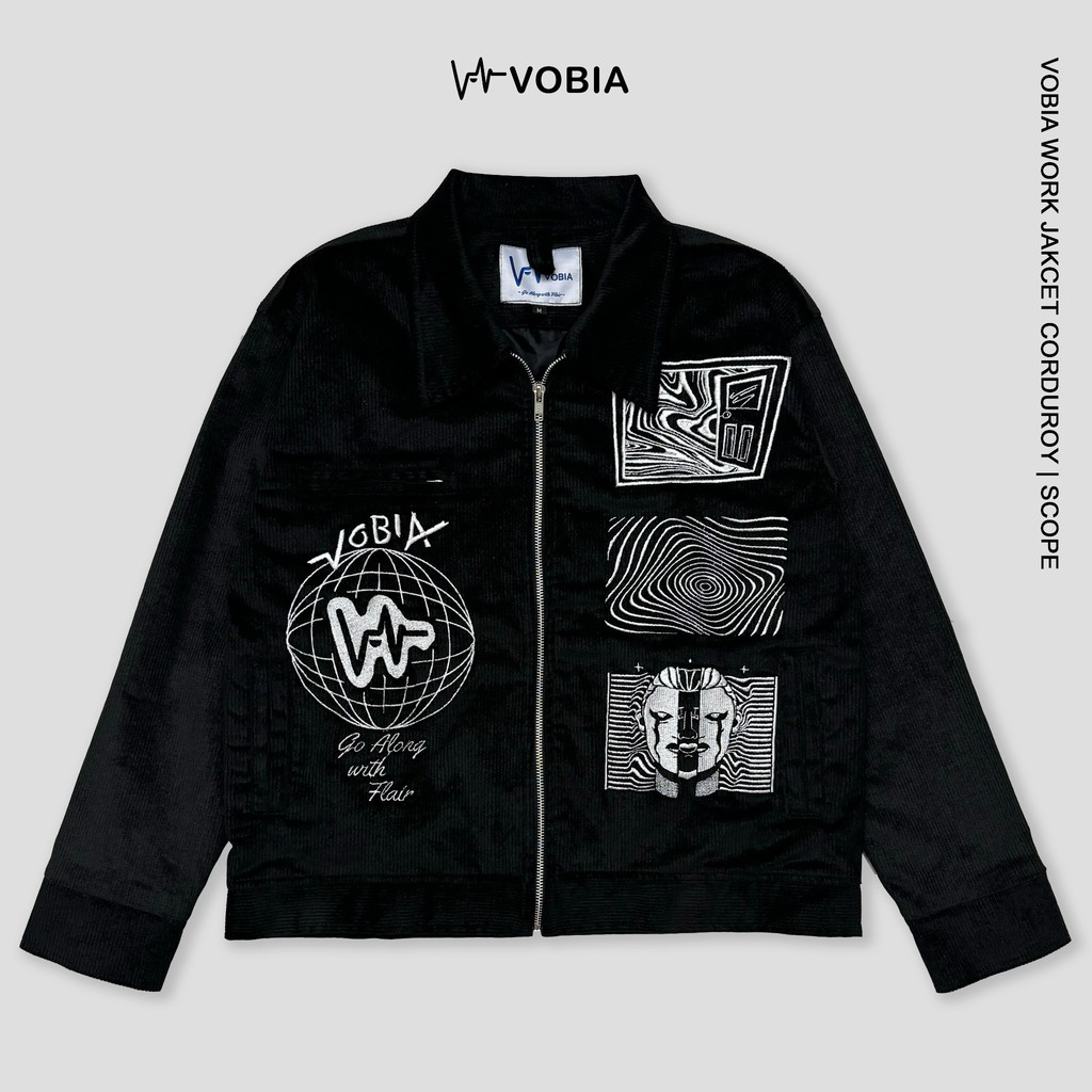 Jual Vobia Work Jacket Boxy Corduroy - Scope | Shopee Indonesia
