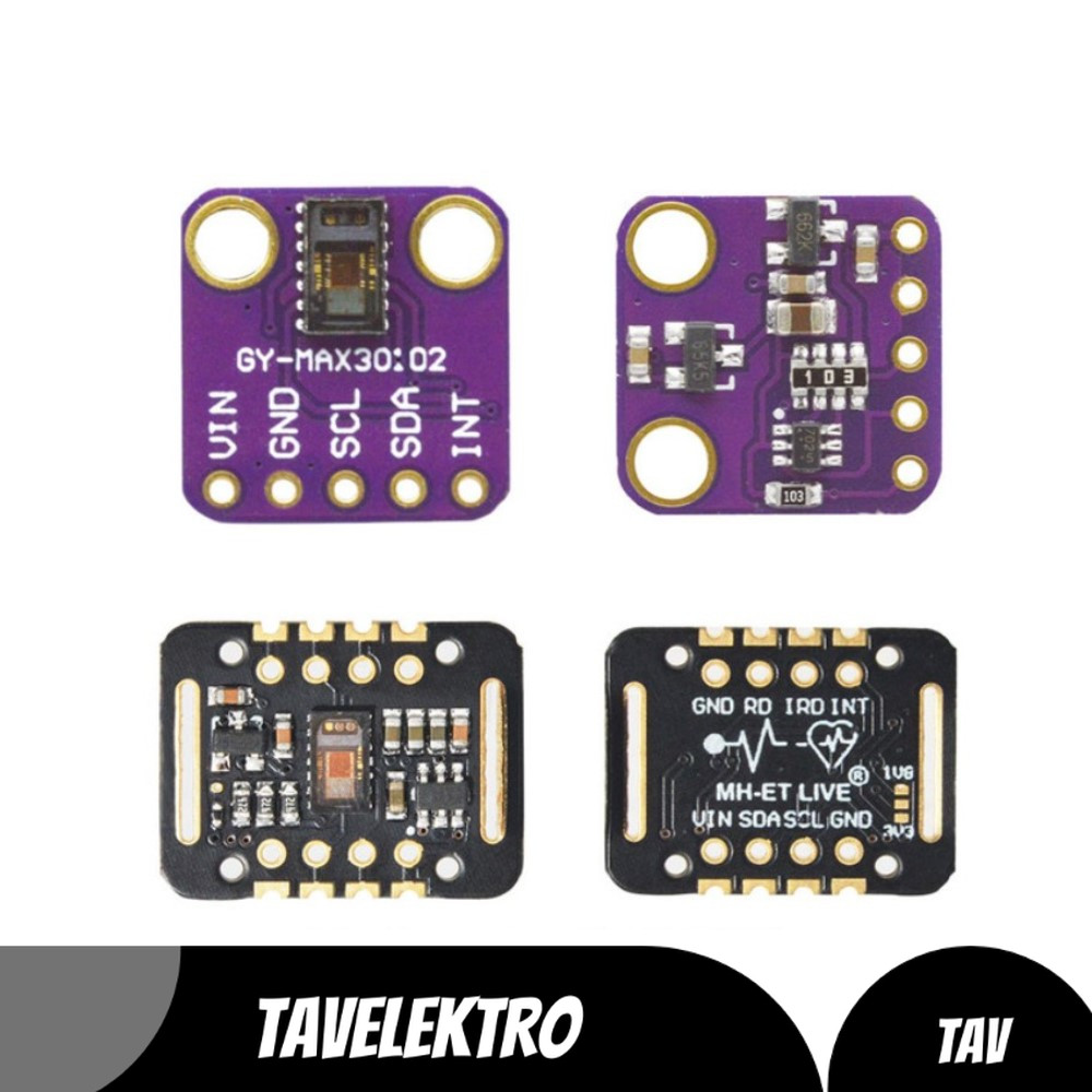 Jual MAX30102 High Sensitivity Pulse Oximeter & Heart Rate Sensor ...