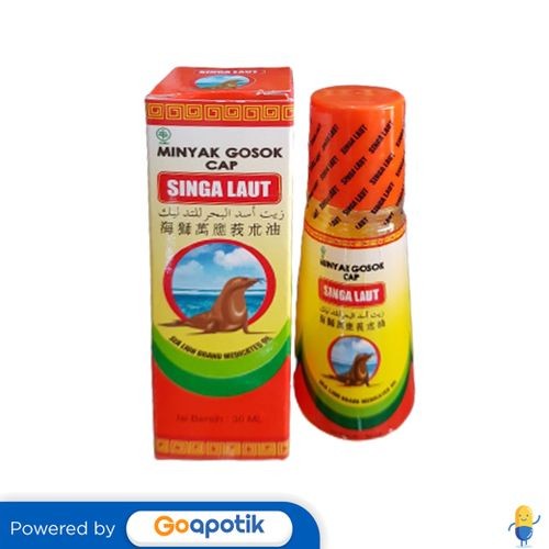 Jual Minyak Gosok Cap Singa Laut 30 Ml Botol | Shopee Indonesia