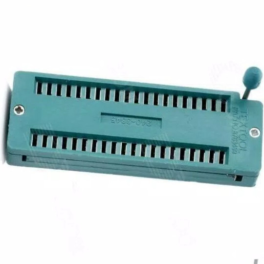 Jual 40 Pin ic Textool ZIF ZIP DIP Board Socket Tester IC programming ...