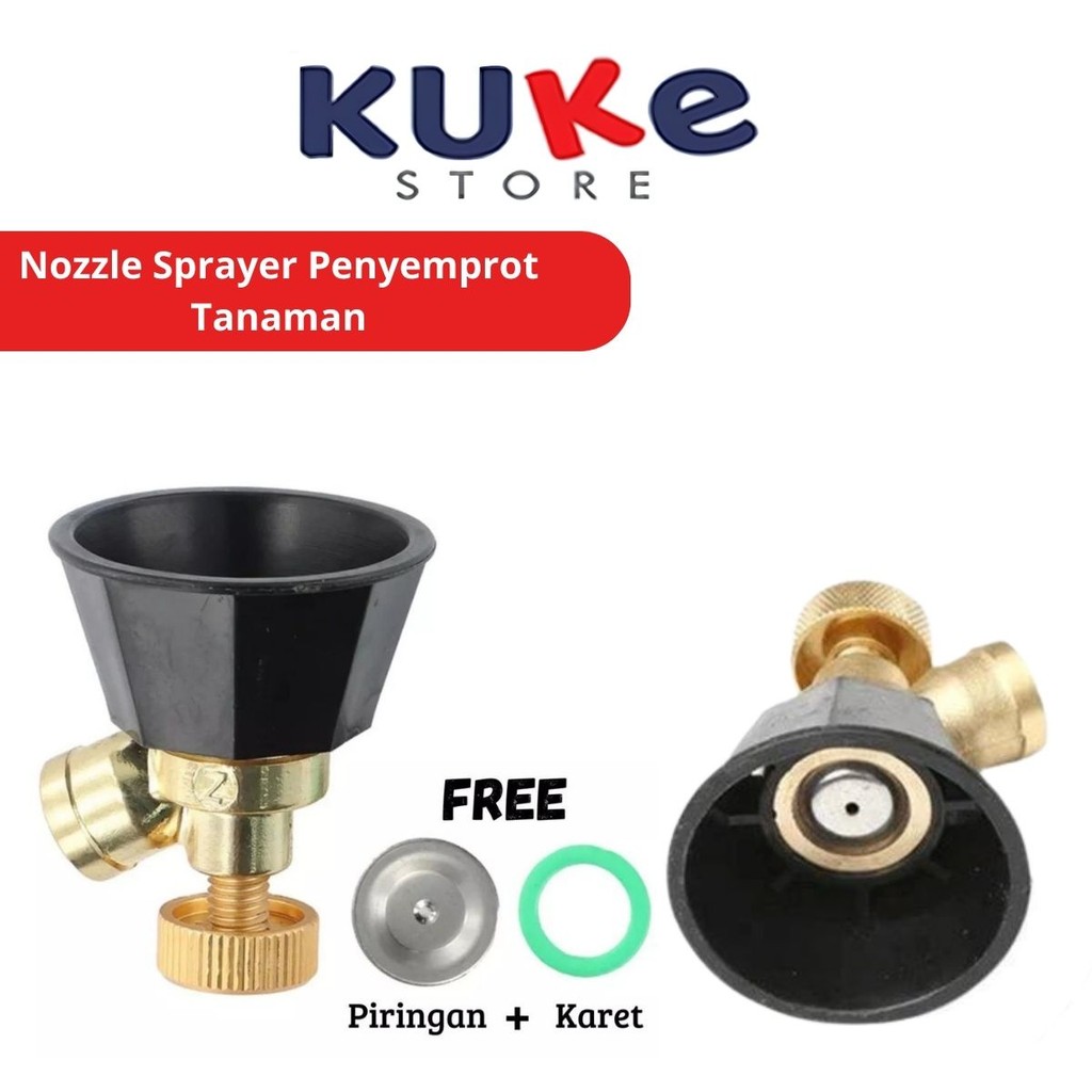 Jual Nozzle Sprayer Kepala Semprotan Selang Air / Alat Semprot Siram ...