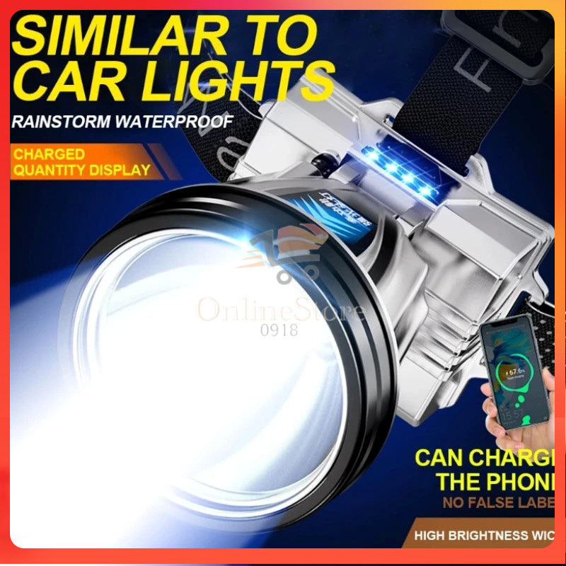 Jual OS-C209-T-998 Headlamp Outdoor Senter kepala | Shopee Indonesia