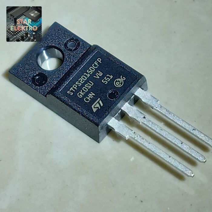 Jual STPS20150CFP To-220f STPS20150C ST Schottky Rectifier Diode 20A ...