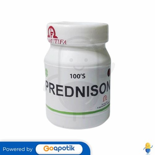 Jual Prednisone Mutifa 5 Mg Botol 100 Kaplet | Shopee Indonesia