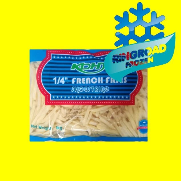 Jual KDHY SHOESTRING FRENCH FRIES 1 KG - KENTANG BEKU | Shopee Indonesia