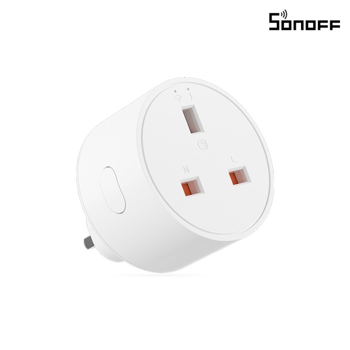 Jual Sonoff Smart Plug Wifi Power Monitoring S60TPG Stop Kontak Colokan ...