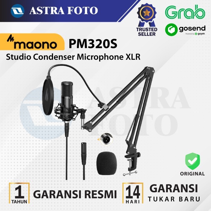Jual MAONO PM320S Studio Condenser XLR Microphone | Shopee Indonesia