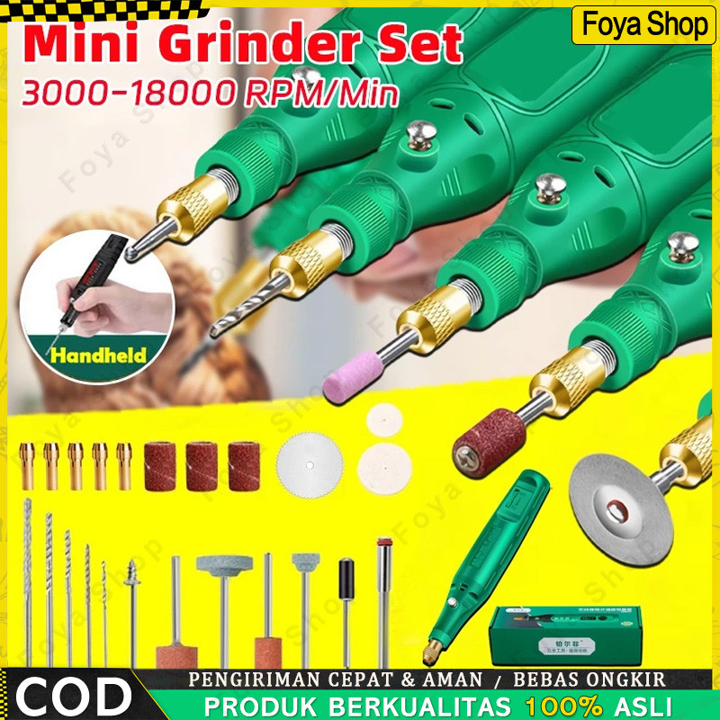 Jual Gerenda listrik Bor Mini 27PCS 12V DC 15000 RPM Mini Drill ...