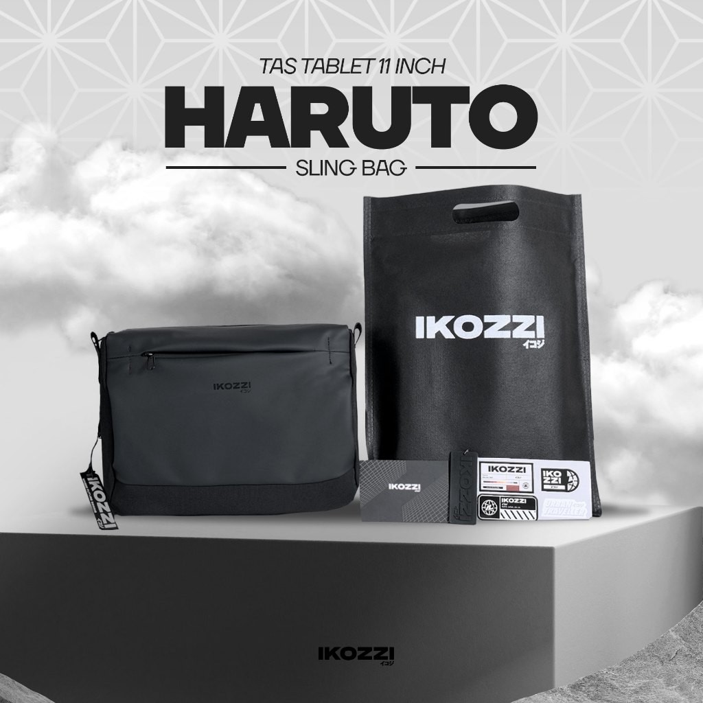 Jual Ikozzi Tas Haruto Slingbag Pria Tas selempang Cowok Tas Tab 11 ...