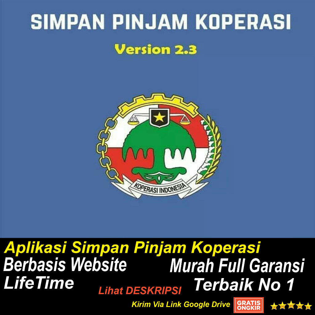 Jual APLIKASI SIMPAN PINJAM KOPERASI BERBASIS WEB | Shopee Indonesia