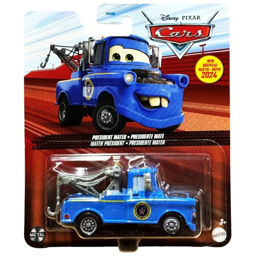 Jual Disney Pixar Cars Mattel President Mater DXV29 | Shopee Indonesia