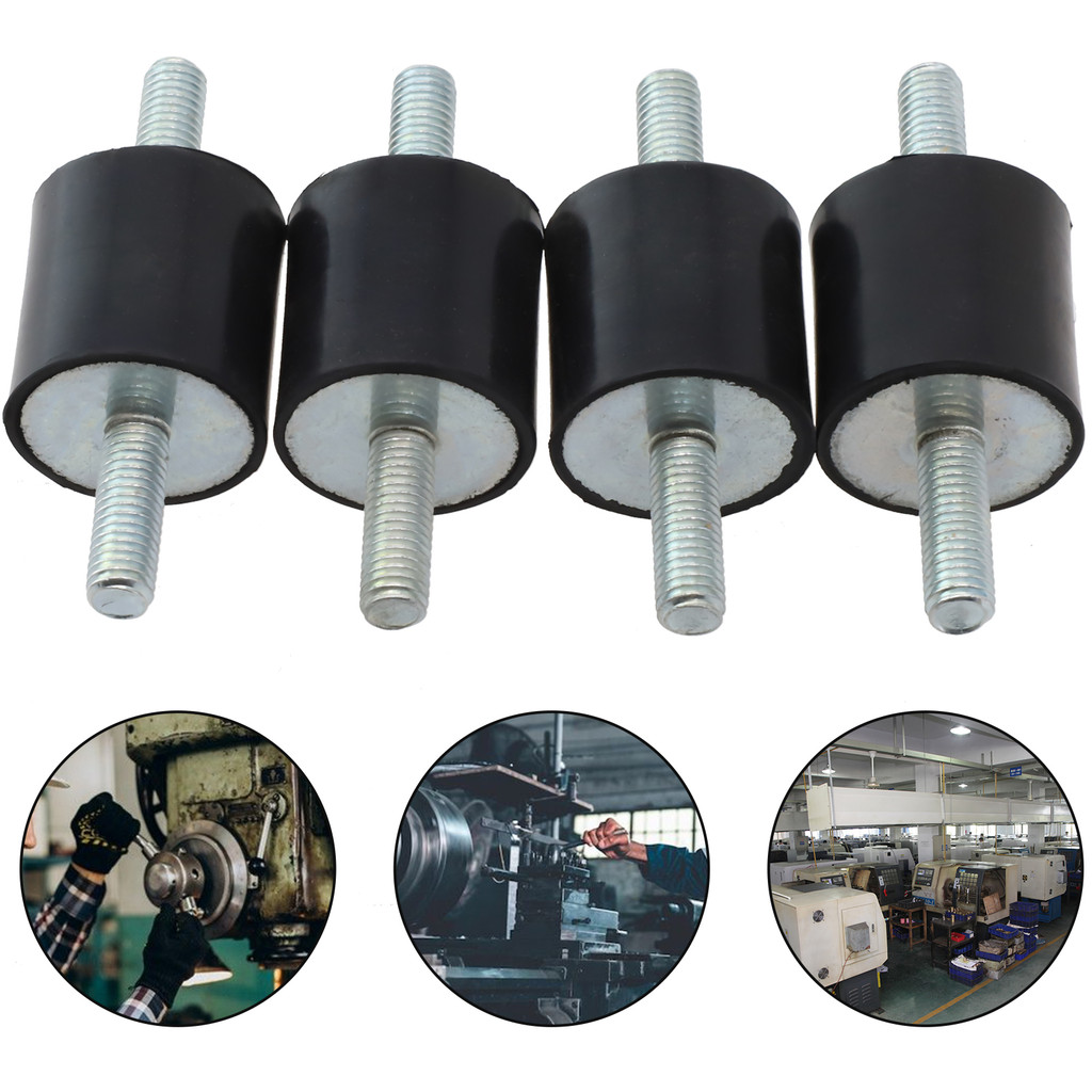Jual 4pcs Anti Vibration Rubber Dampers M8 Thread Air Conditioning Heat ...