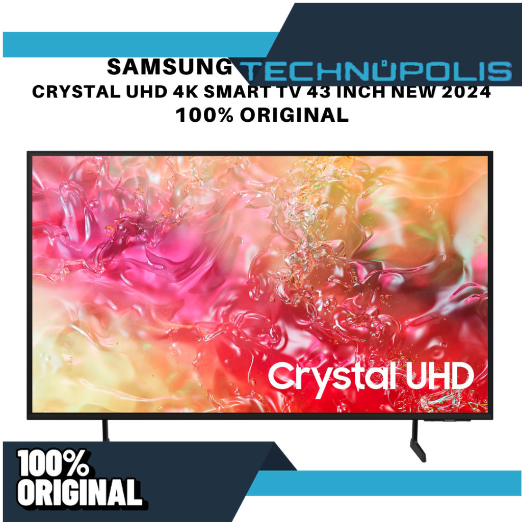 Jual SAMSUNG UA-43DU7000 smart tv 43 inch uhd 4k new 2024 43du7000 ...