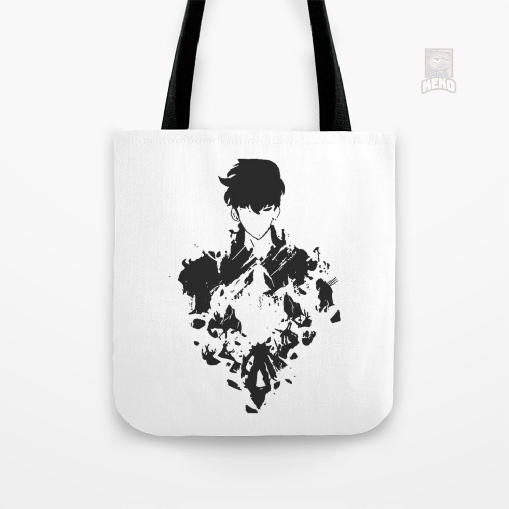 Jual tote bag kanvas Solo Leveling Jeju Island Pen Ink Hunter Sung ...