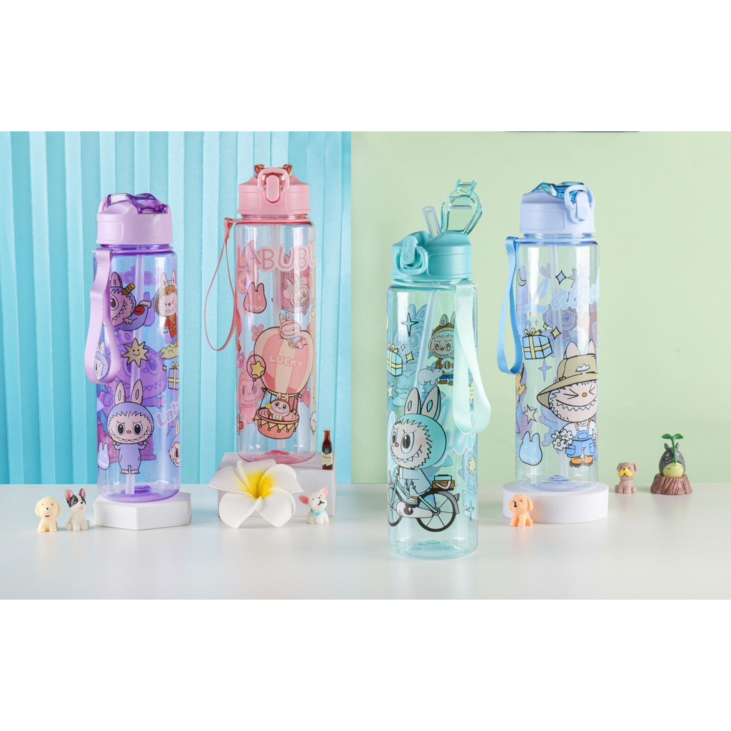 Jual Botol Minum Anak Air /Botol Anak Karakter LABUBU BPA FREE / Botol Minum Anak Lucu Motif ...