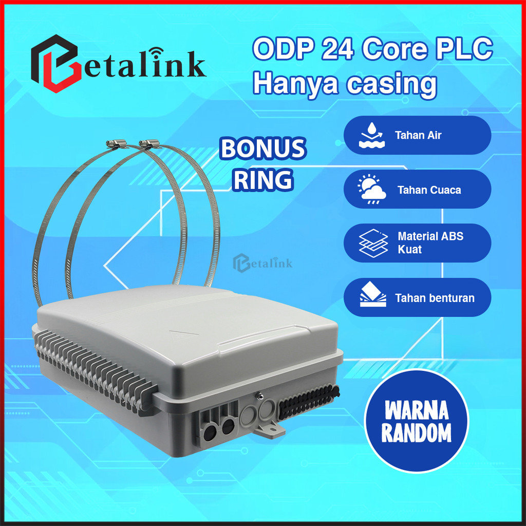 Jual ODP 24 Core Model PLC Kosongan Optical Distribution Point Warna ...