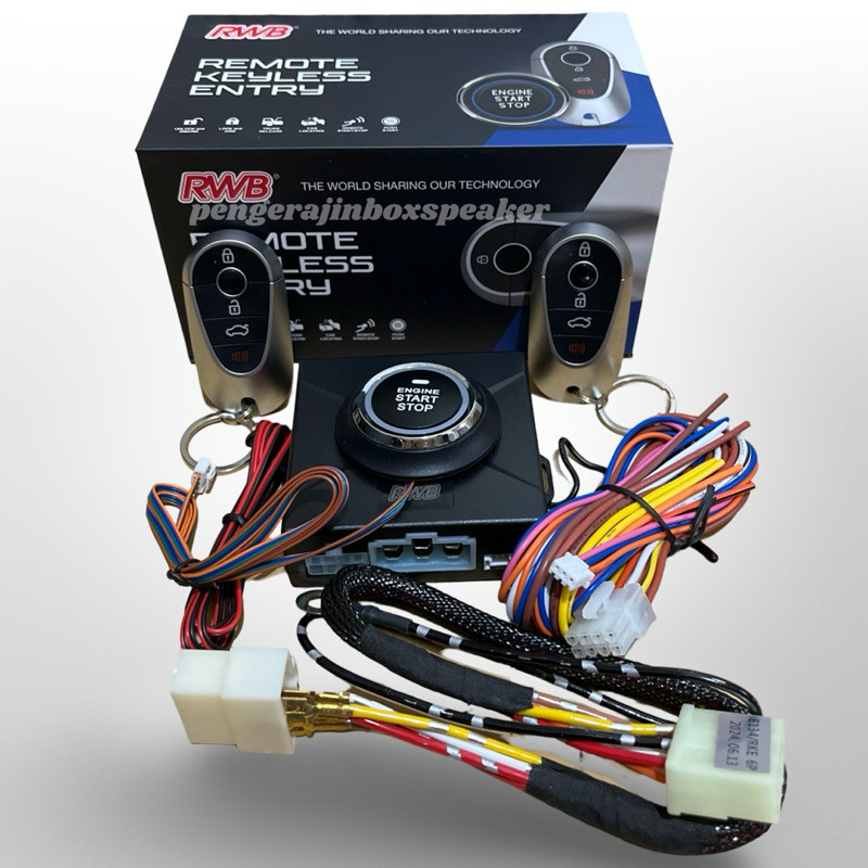 Jual Alarm Mobil keyless Entry RWB Start Stop Engine RWB | Shopee Indonesia