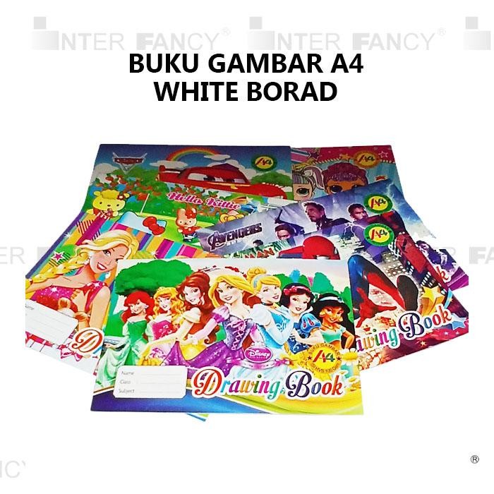 Jual Buku Gambar A4, Buku Gambar A4 Lucu, Drawing Book A4, Kertas Paper ...