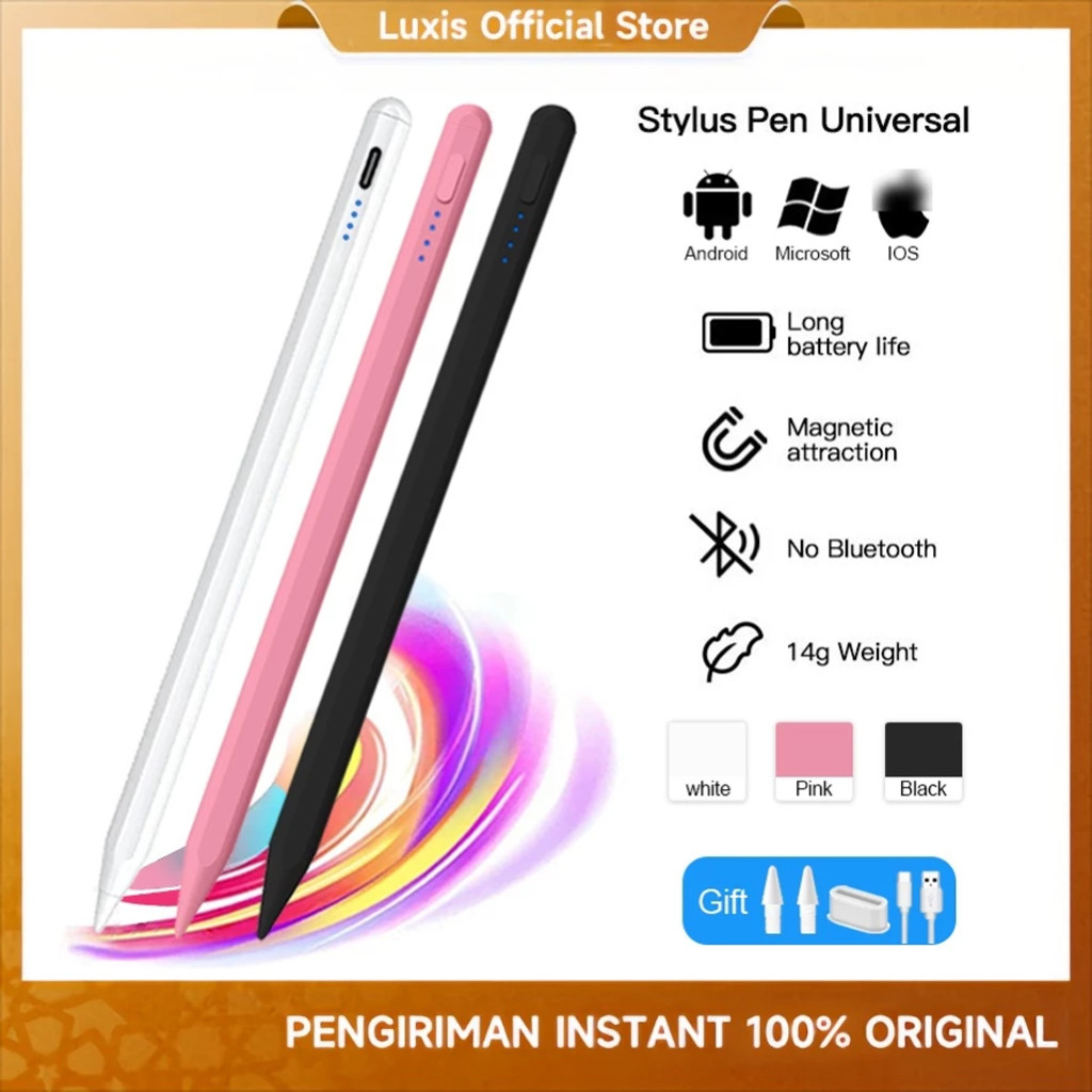 Jual Luxis Stylus Pen Universal for apel Android Phone Active Stylus ...