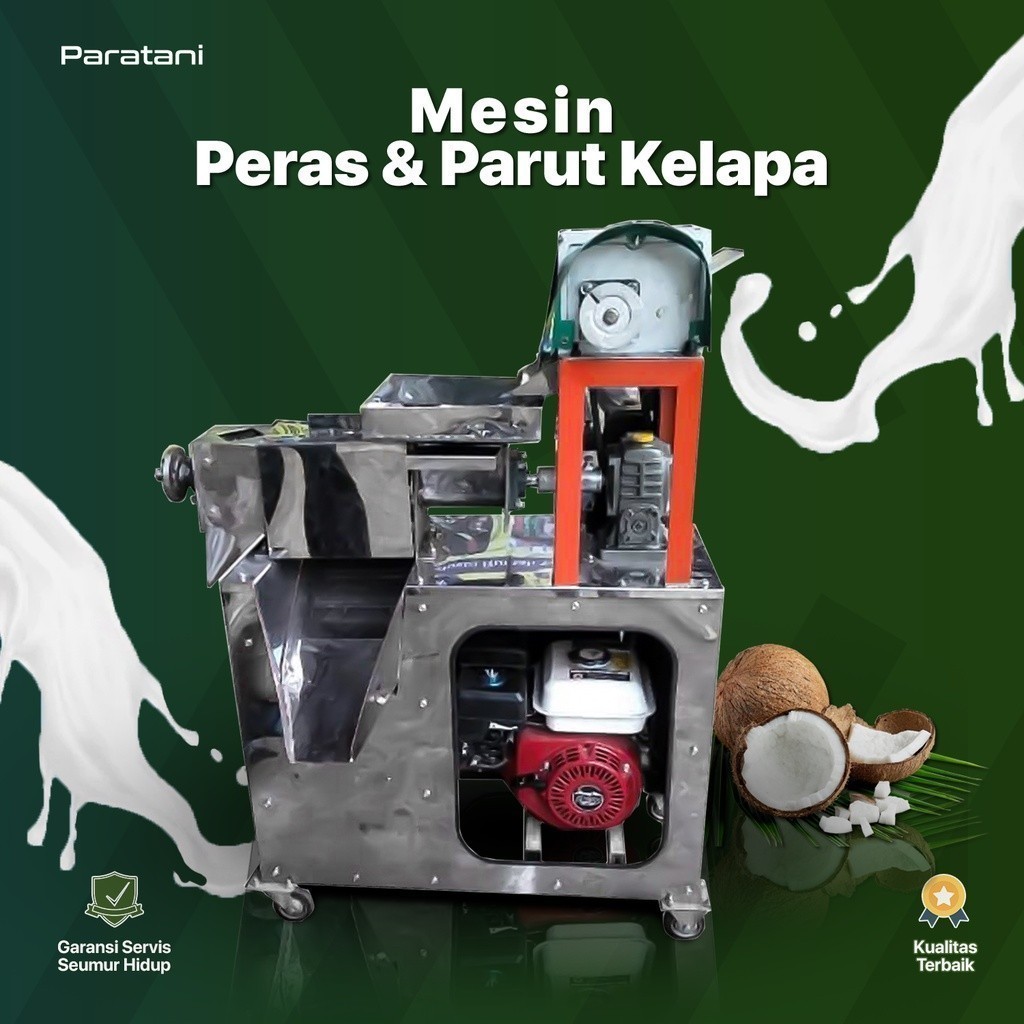 Jual Mesin Peras Santan Dan Parut Kelapa Kombinasi Multifungsi Peras ...