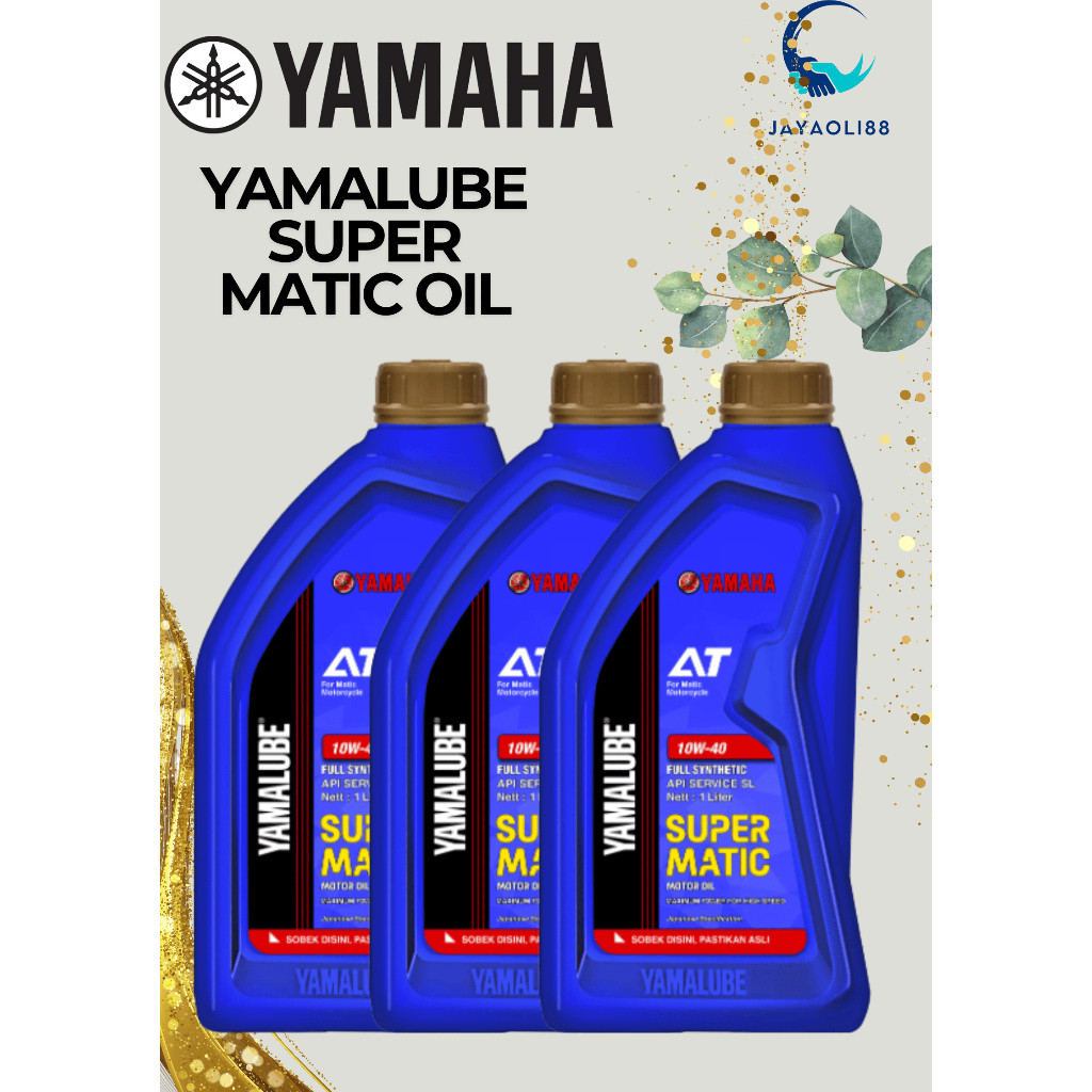 Jual 3 BOTOL Yamalube Super Matic Oil 1L Bertanda SNI | Shopee Indonesia
