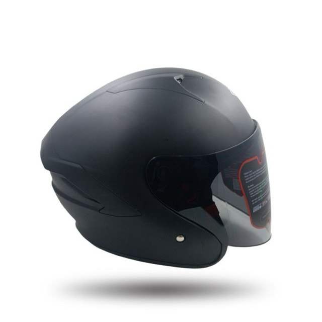 Jual FORCE Helm Half Face Premium Ganteng Kekinian Spoiler X2 NS Pria ...
