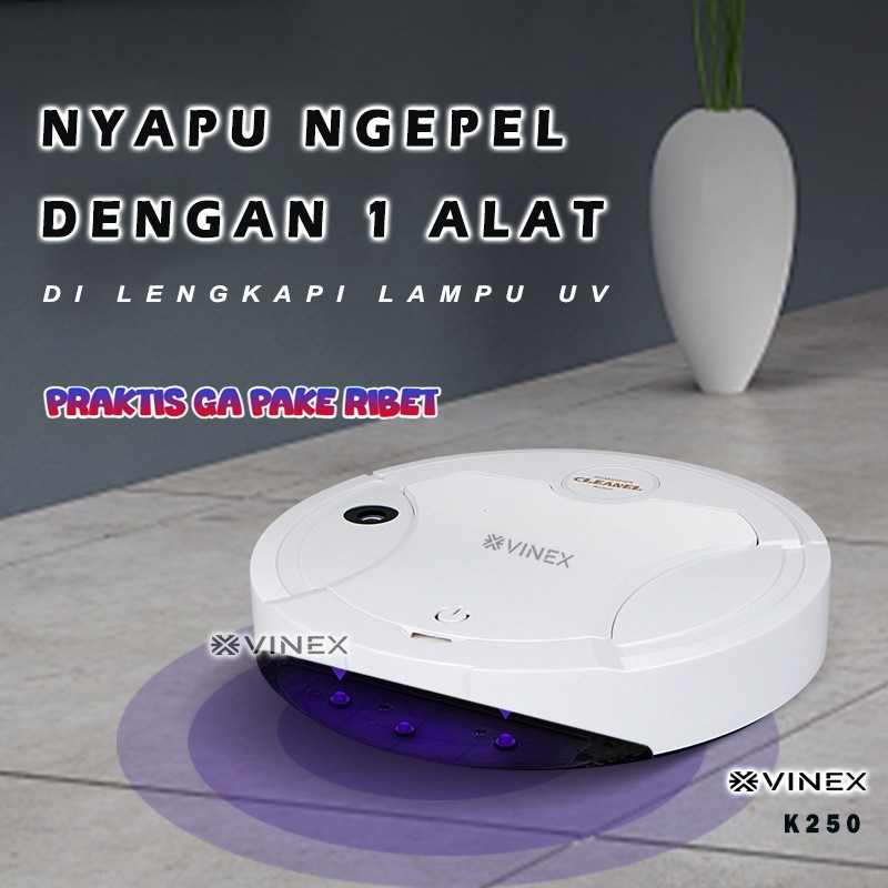 Jual SMARTCOM - Ai Wireless Sweeping Robot Vacuum Cleaner Penyedot Debu ...