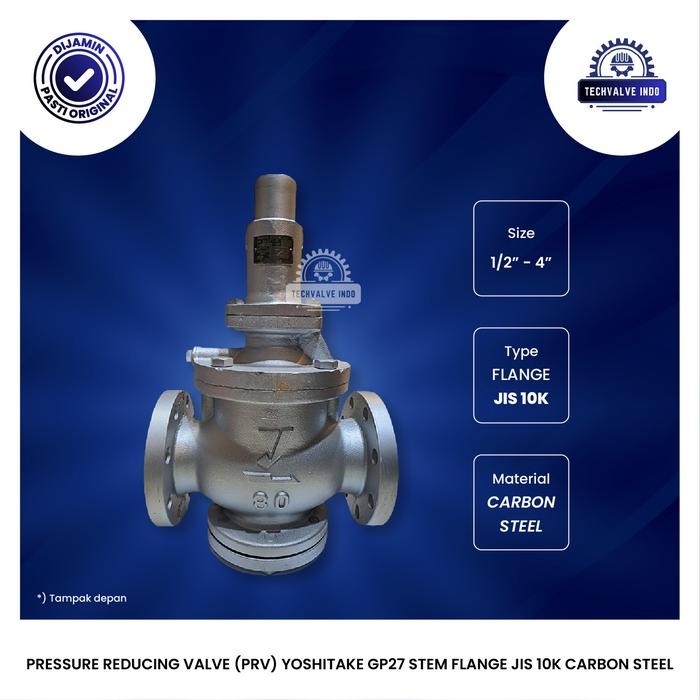 Jual PRESSURE REDUCING VALVE (PRV) YOSHITAKE GP27 4" INCH JIS 10K ...