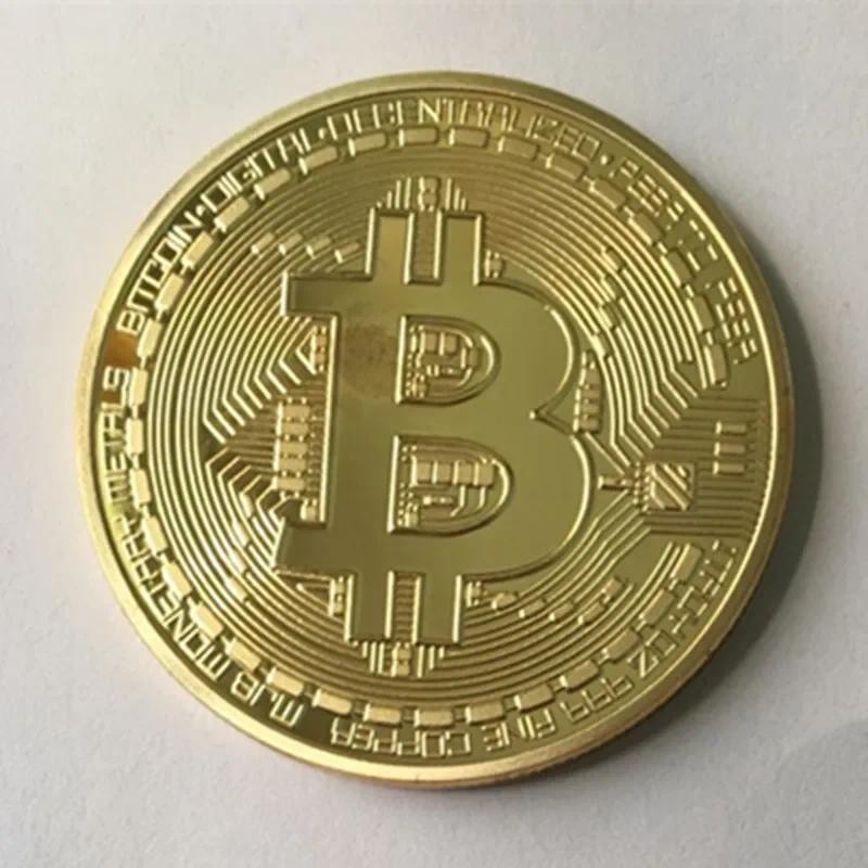 Jual 3 Pcs Classic BTC Bitcoin 24K Real Gold Plated Silver Bronze Badge ...