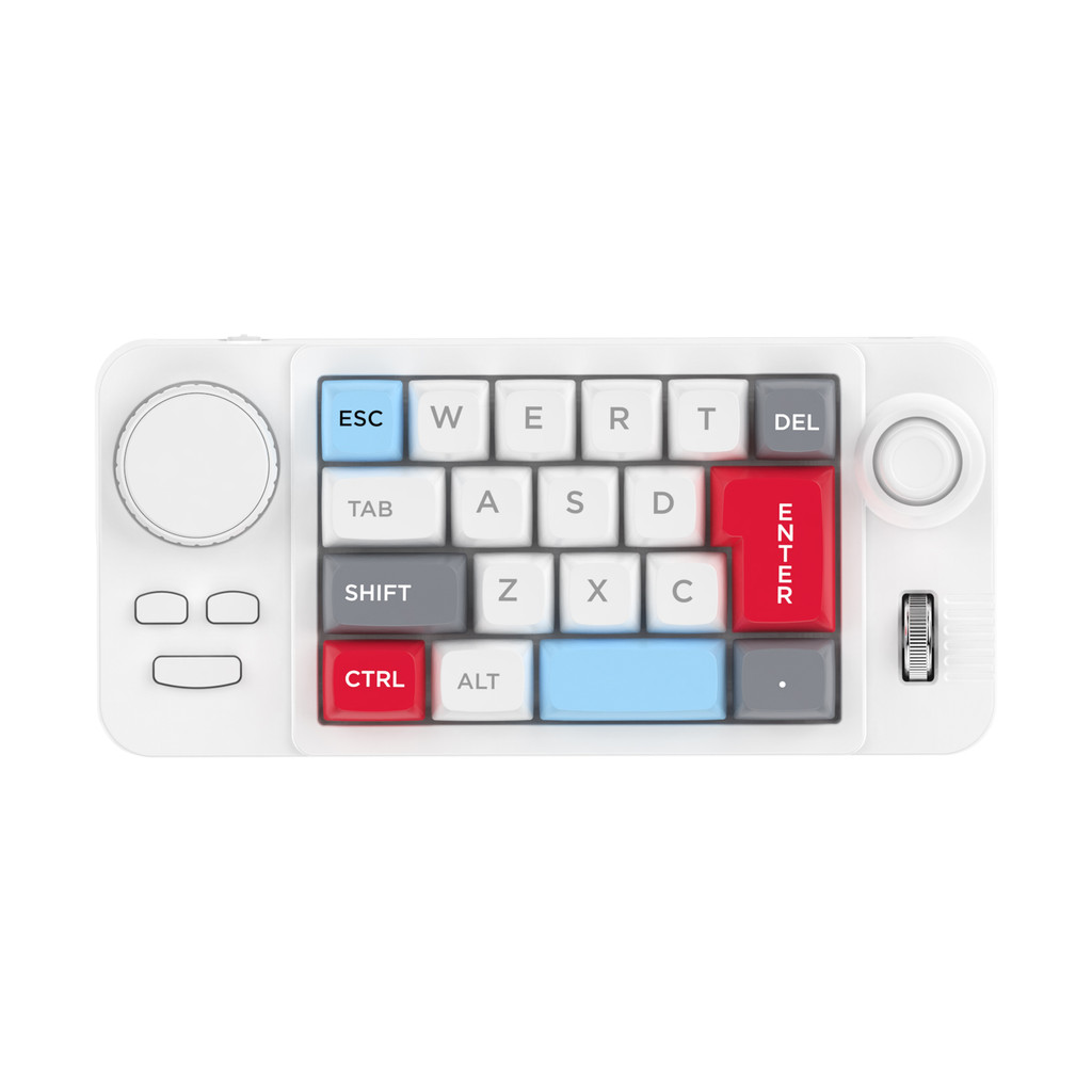 Jual Programmable Wired Mechanical Keyboard with Volume Scroll Wheel ...